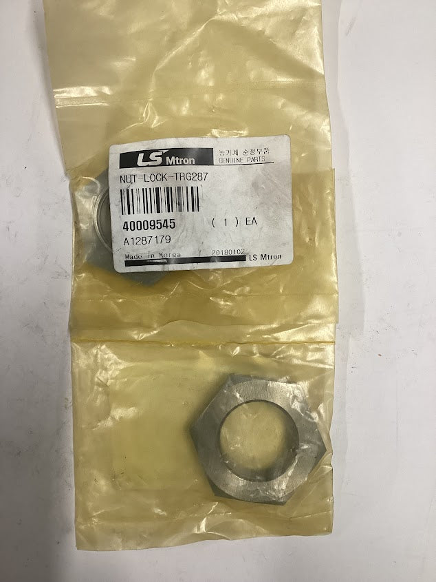 LS Tractor Lock Nut, PTO Drive Shaft, 40009545